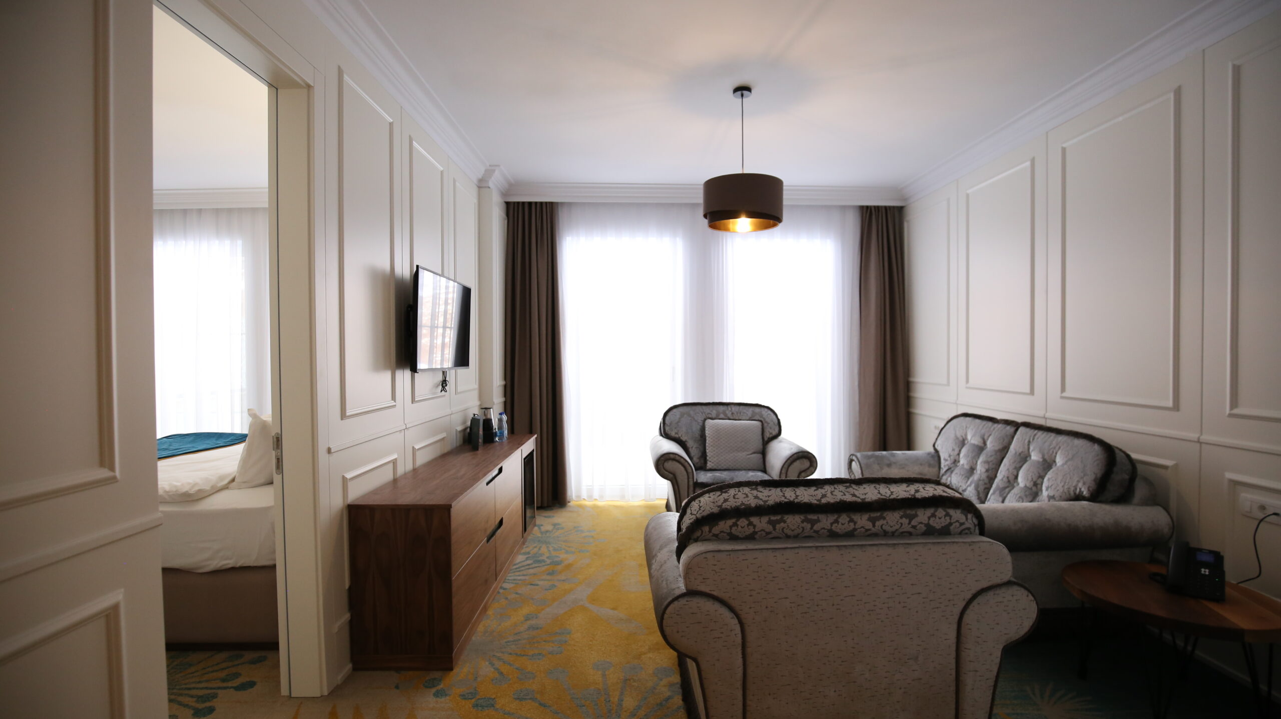 Triple Room – Back View – Grand Hotel Belushi